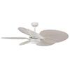 Lucci Air Bali 52in. Indoor/Outdoor Antique White DC Ceiling Fan with ...