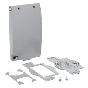 Commercial Electric 1-Gang Metal Weatherproof Universal Electrical ...