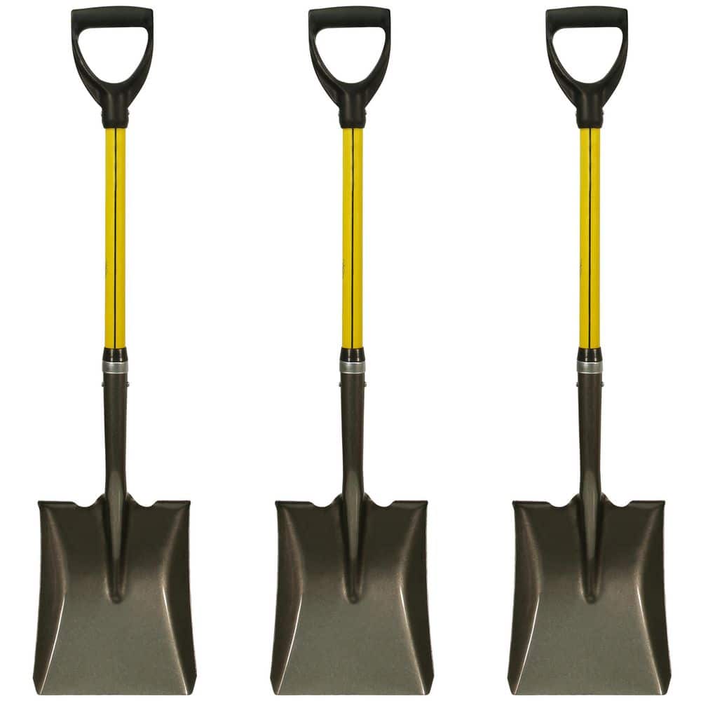 Nupla 30 in. Classic Fiberglass D-Grip Handle and Industrial Grade 14 ...