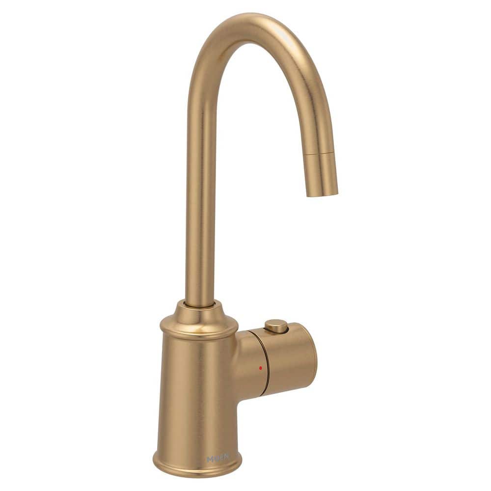 MOEN Sip Traditional Bronzed Gold One-Handle High Arc Instant Hot ...
