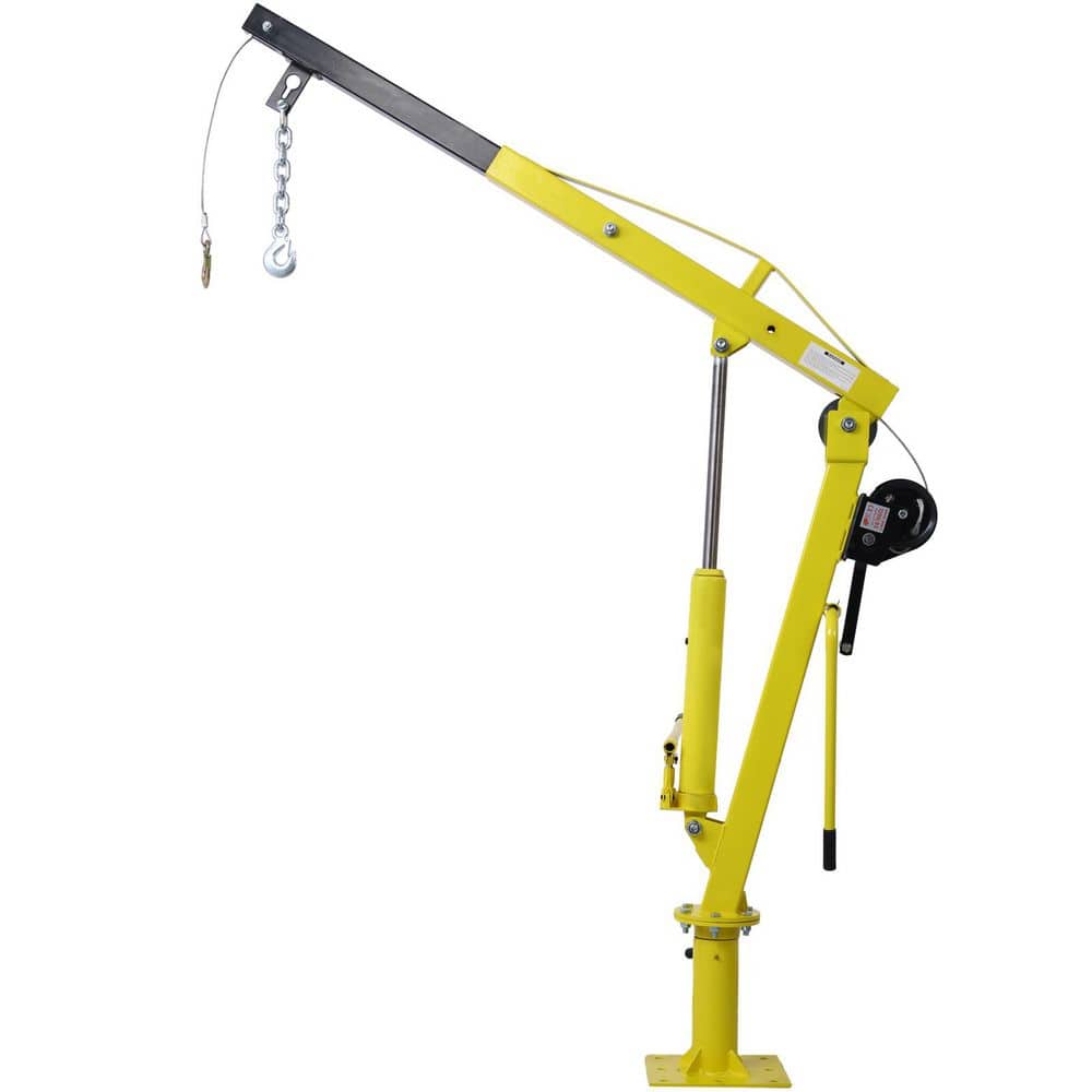 Hydraulic Pickup Truck Bed Crane, Jib Hoist with Extendable Boom ...