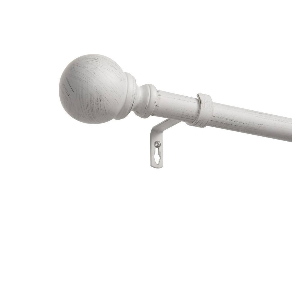 EXCLUSIVE HOME 66 in. to 120 in. Sphere Adjustable Length 1 in. Dia ...