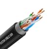 Syston Cable Technology 1000 ft. Cat 6A+ Direct Burial Ethernet Network Cable 700 MHz Outside ...