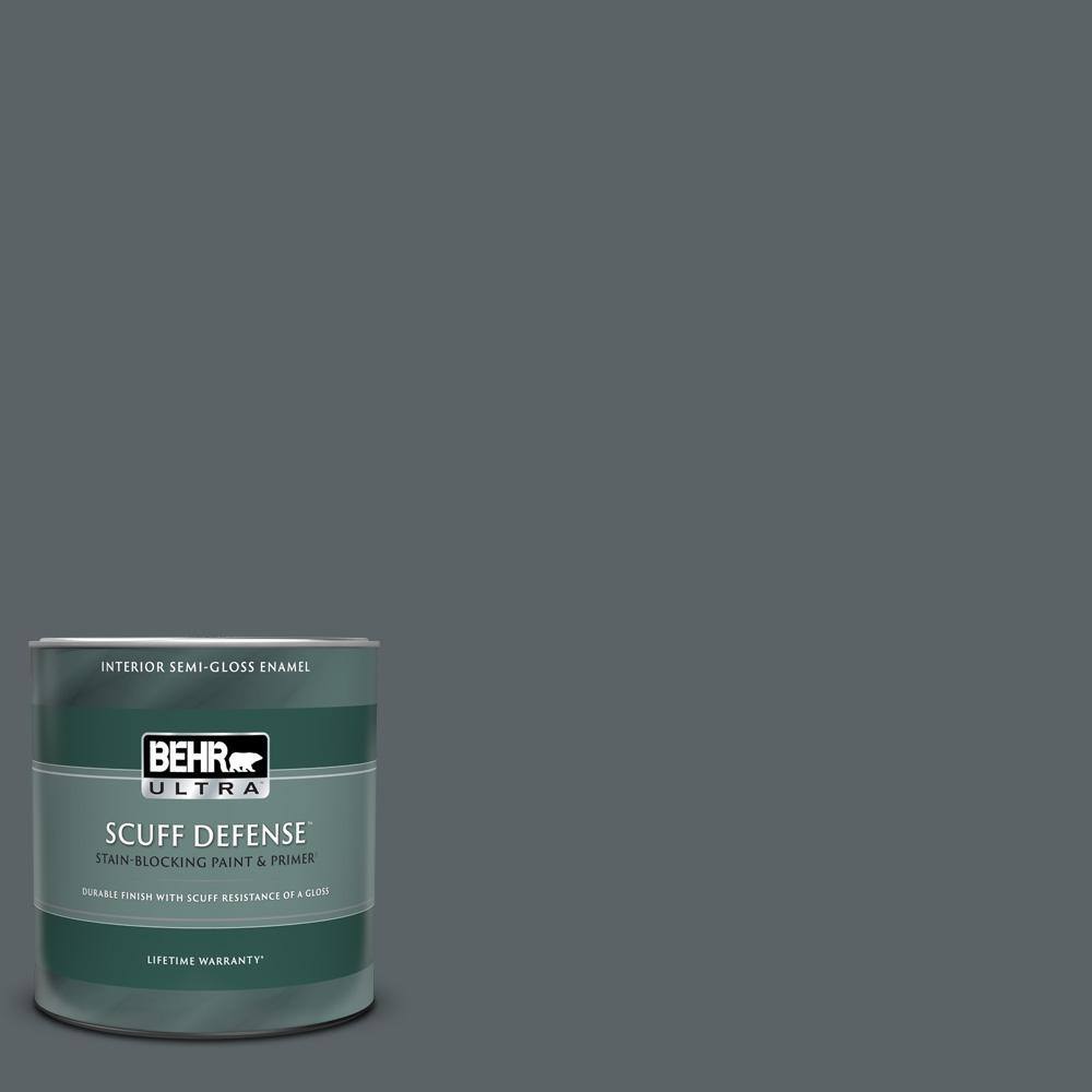 BEHR ULTRA 1 qt. Home Decorators Collection #HDC-AC-25 Blue Metal Extra ...