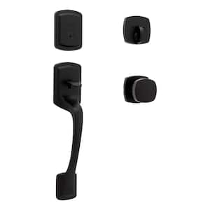 Kwikset Prague Single Cylinder Door Handleset w/Arroyo Knob featuring ...