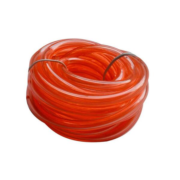 Everbilt 1/4 in. O.D. x 1/8 in. I.D. x 10 ft. Vinyl Micro Fuel Line ...