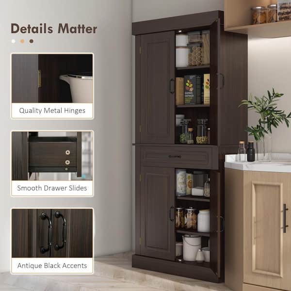 Espresso kitchen pantry store