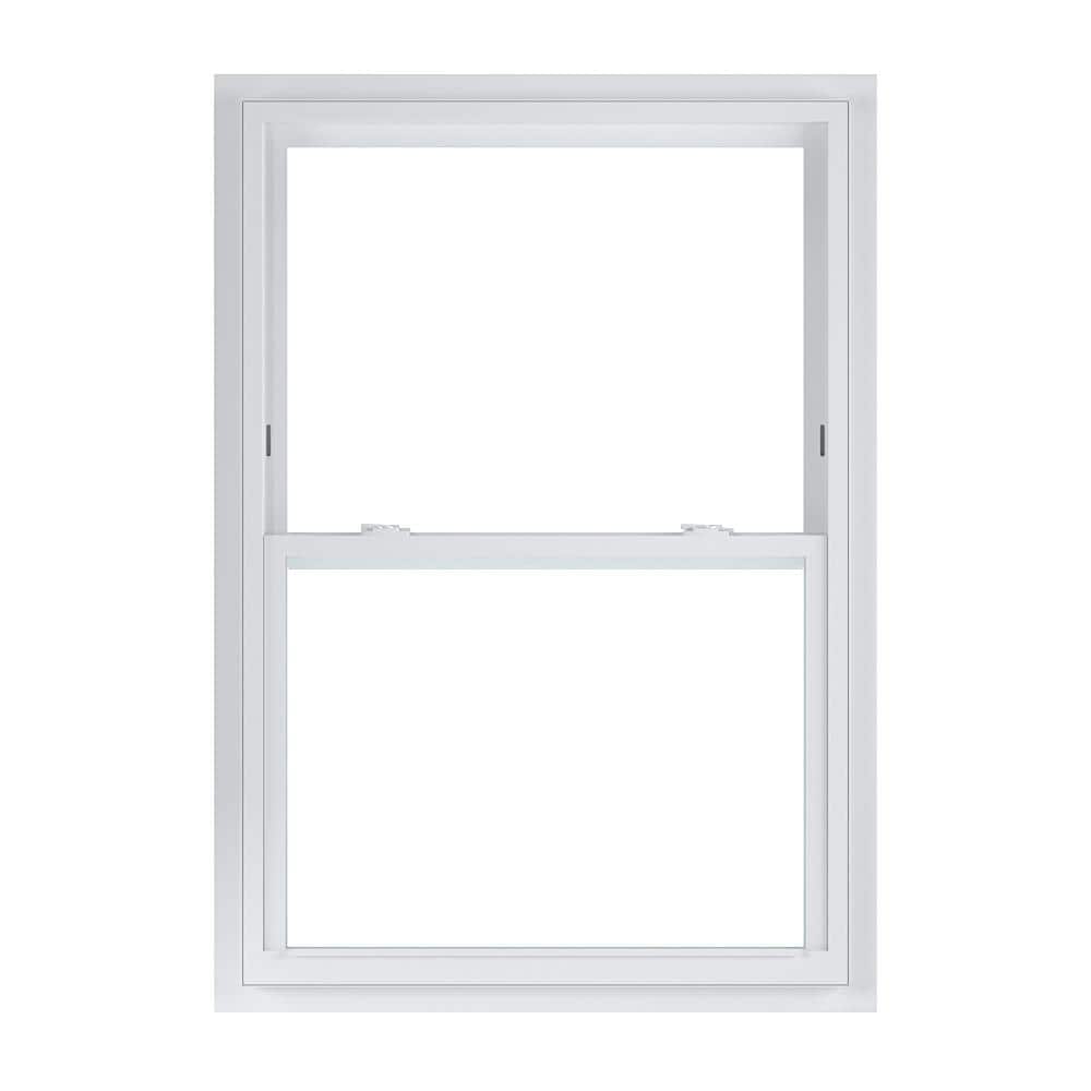 American Craftsman 36 in. x 52 in. 70 Series White Single Hung Low-E ...
