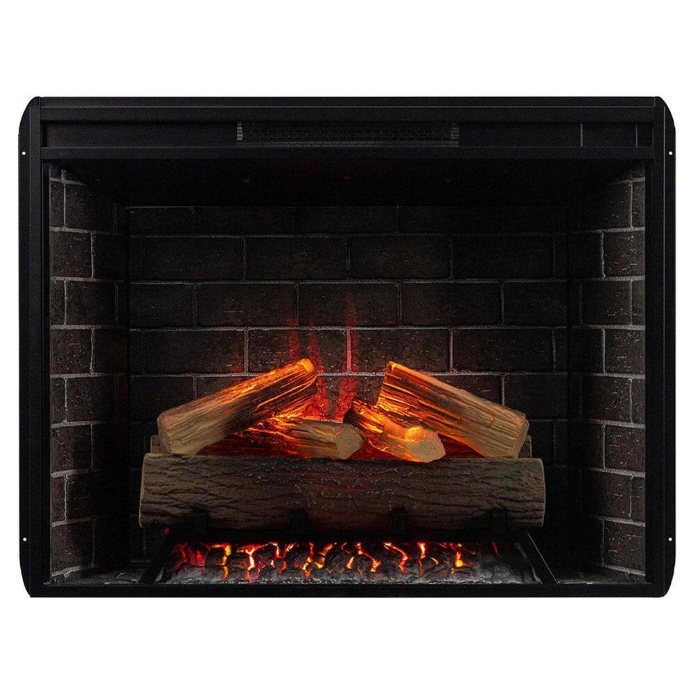 Modern Ember Uptown 36 in. Smart Electric Fireplace Insert Heater with ...