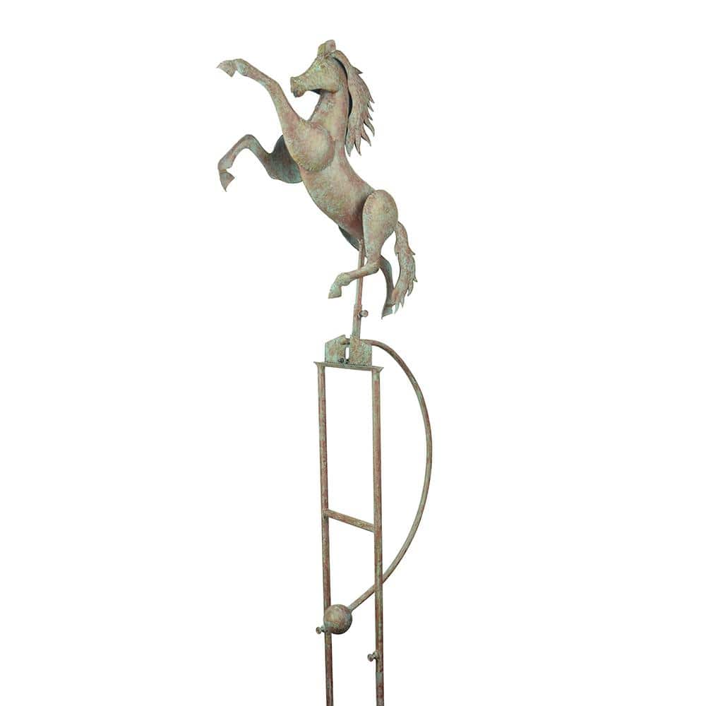 RCS Gifts Rocker stake large horse 34364 - The Home Depot