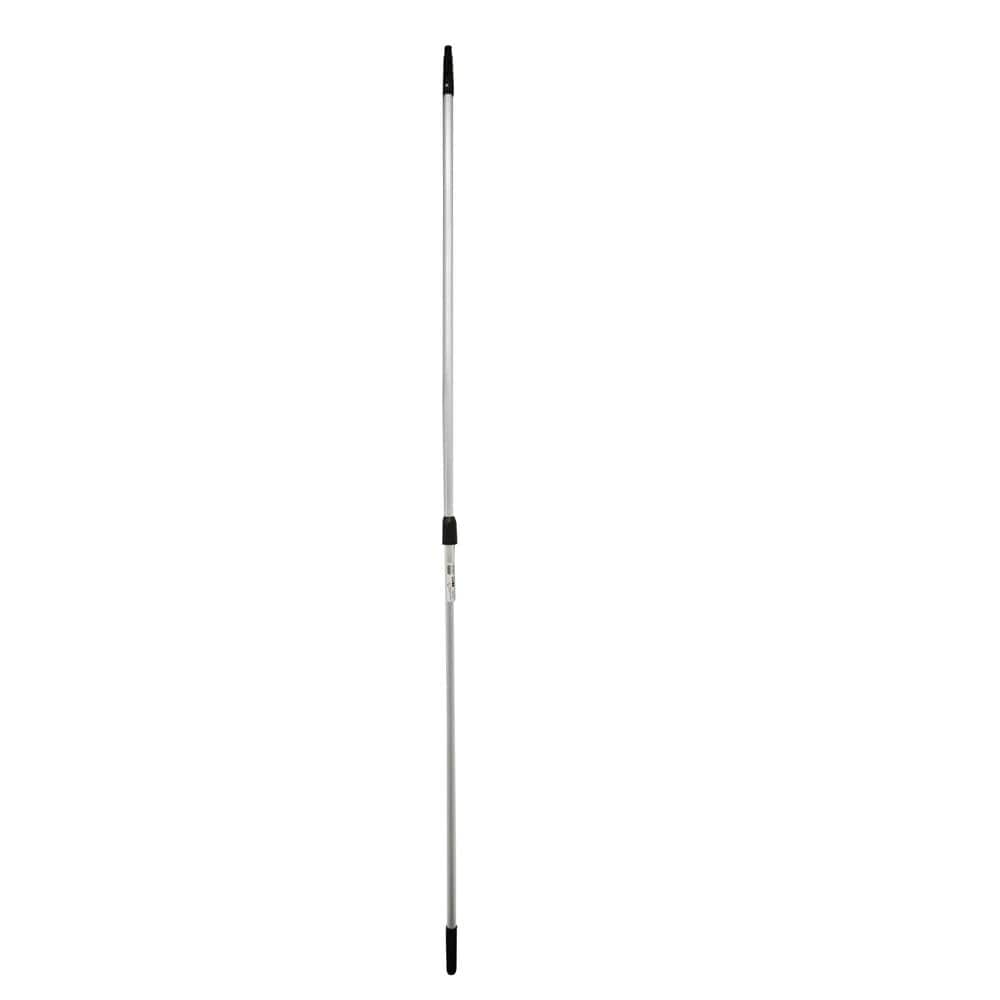 BISON LIFE Glass Clean 54 in. to 8 ft. Extension Handles with Threaded ...