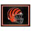 FANMATS Cincinnati Bengals Black 3 ft. x 5 ft. Plush Area Rug 38246 ...