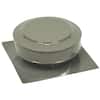 Active Ventilation 50 sq. in. NFA Aluminum Round Back Static Roof Vent ...
