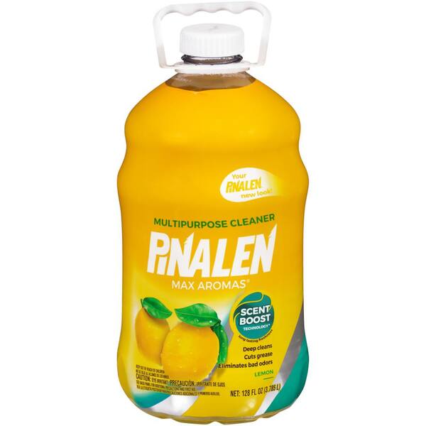 Pinalen Max Aromas 128 fl. oz. Lemon Multi-Cleaner-2122 - The Home Depot