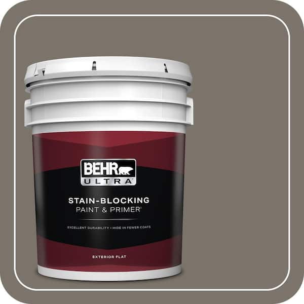 BEHR ULTRA 5 gal. #MQ2-58 Unpredictable Hue Flat Exterior Paint ...