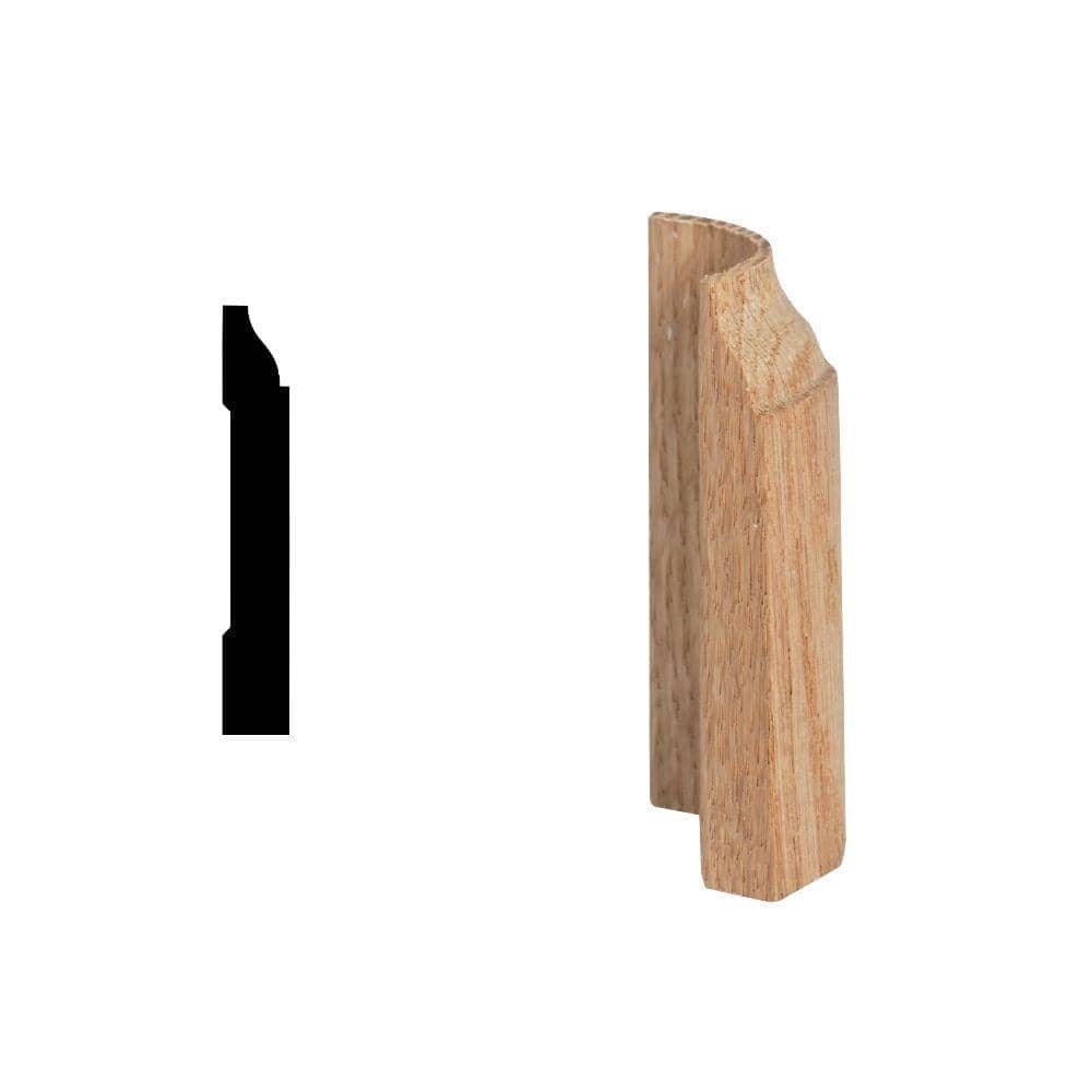Woodgrain Millwork WM 6330 - 1/2 in. x 3-1/4 in. x 3-1/4 in. Oak ...