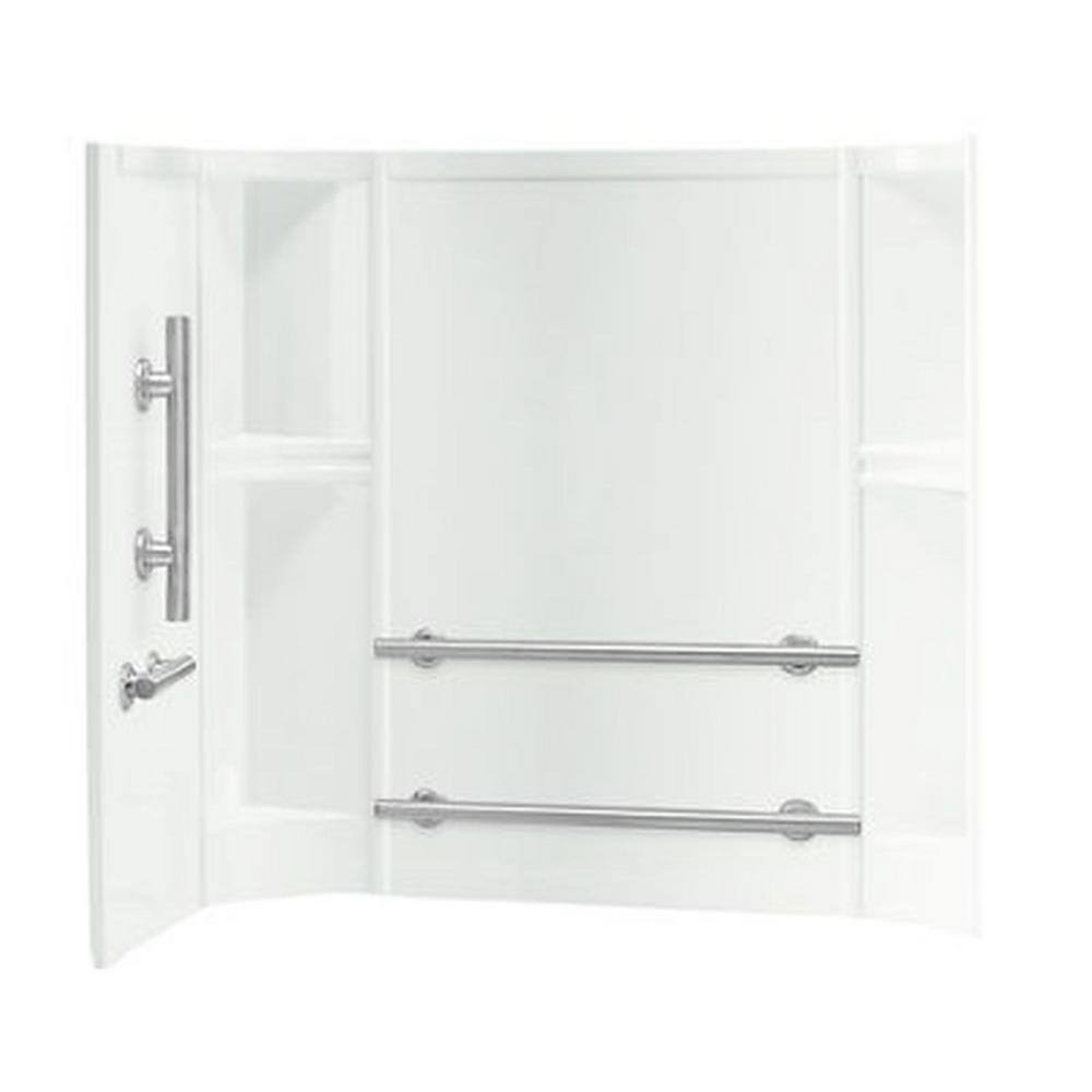 Sterling Accord 30 in. x 1.5 in. Concealed Screw Grab Bar in Stainless ...