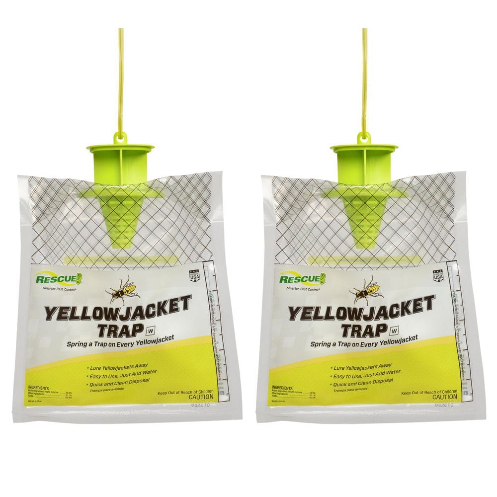 RESCUE Disposable Yellow Jacket Trap Bag-West of the Rockies (2-Pack ...