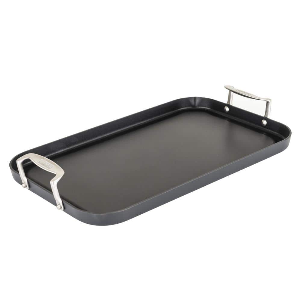 Viking Hard Anodized Aluminum Nonstick 18 in. Double Burner Griddle ...