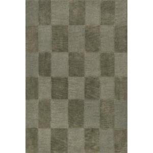 RUGS USA Emily Henderson Elliot Wool Olive 10 ft. x 14 ft. Indoor ...