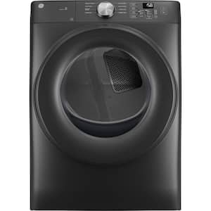 LG 7.8 cu. ft. Mega Capacity ventless Smart Front Load Dryer in Black ...
