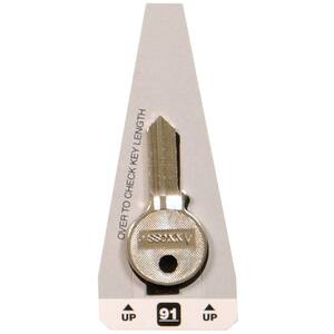 Hillman #69 Small Padlock Key Blank 88051 - The Home Depot