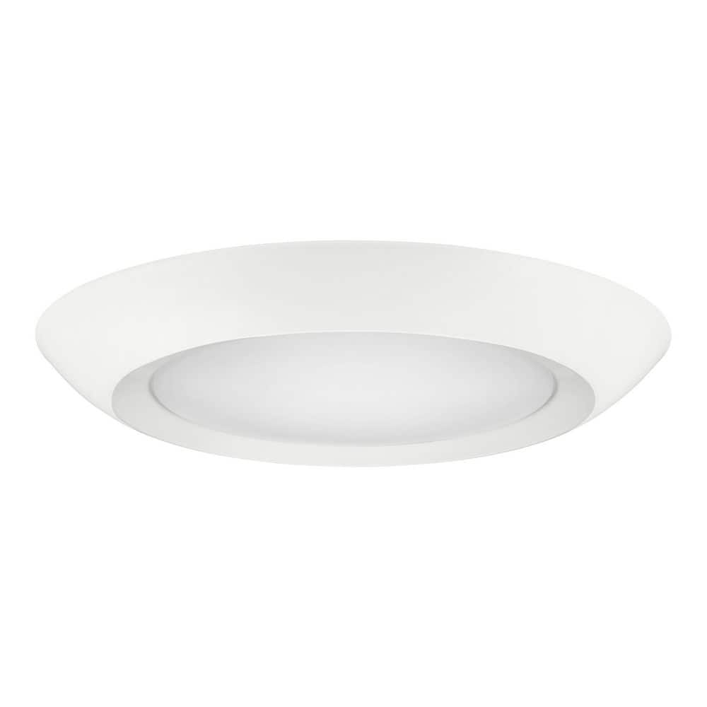 Commercial Electric 1-Pack 8 in. LED Surface Mount Downlight Flush ...