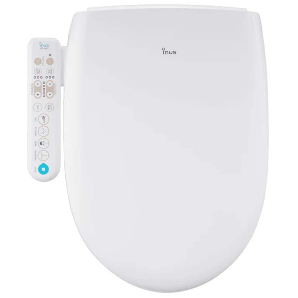 N22 Elongated Heated Electric Bidet Front Toilet Seat in White N22 - The Home Depot