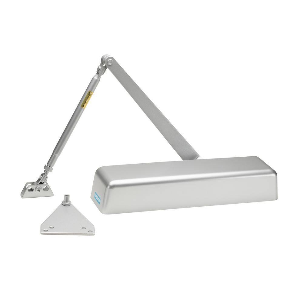 Global Door Controls Commercial Door Closer in Aluminum - Sizes 2-6 ...
