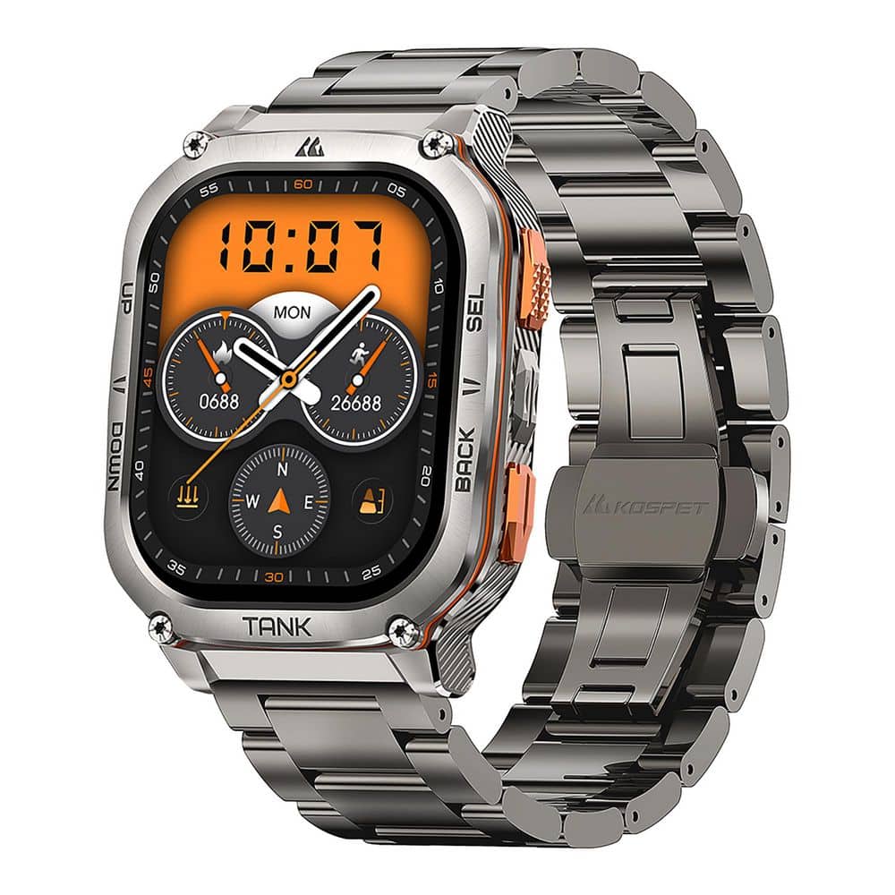 TANK M3 Ultra Special Edition AMOLED GPS Smartwatch 1.69 x 0.5 in ...