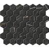Daltile Perpetuo Infinite Black 10 in. x 12 in. Glazed Ceramic Mosaic ...
