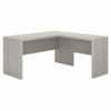 Bush Furniture Echo 60 in. L-Shaped Gray Sand Desk ECH026GS - The Home ...