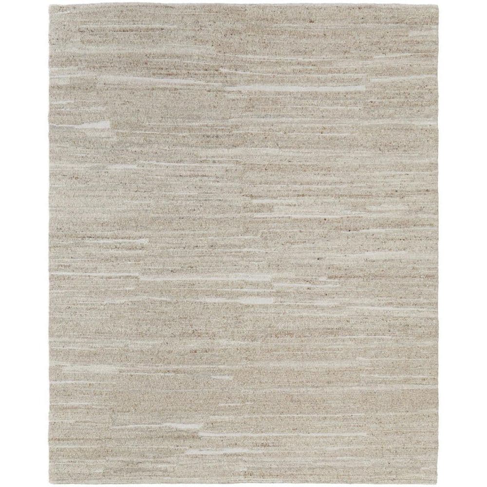 HomeRoots 2 ft. x 3 ft. Ivory Abstract Area Rug 2000567514 - The Home Depot