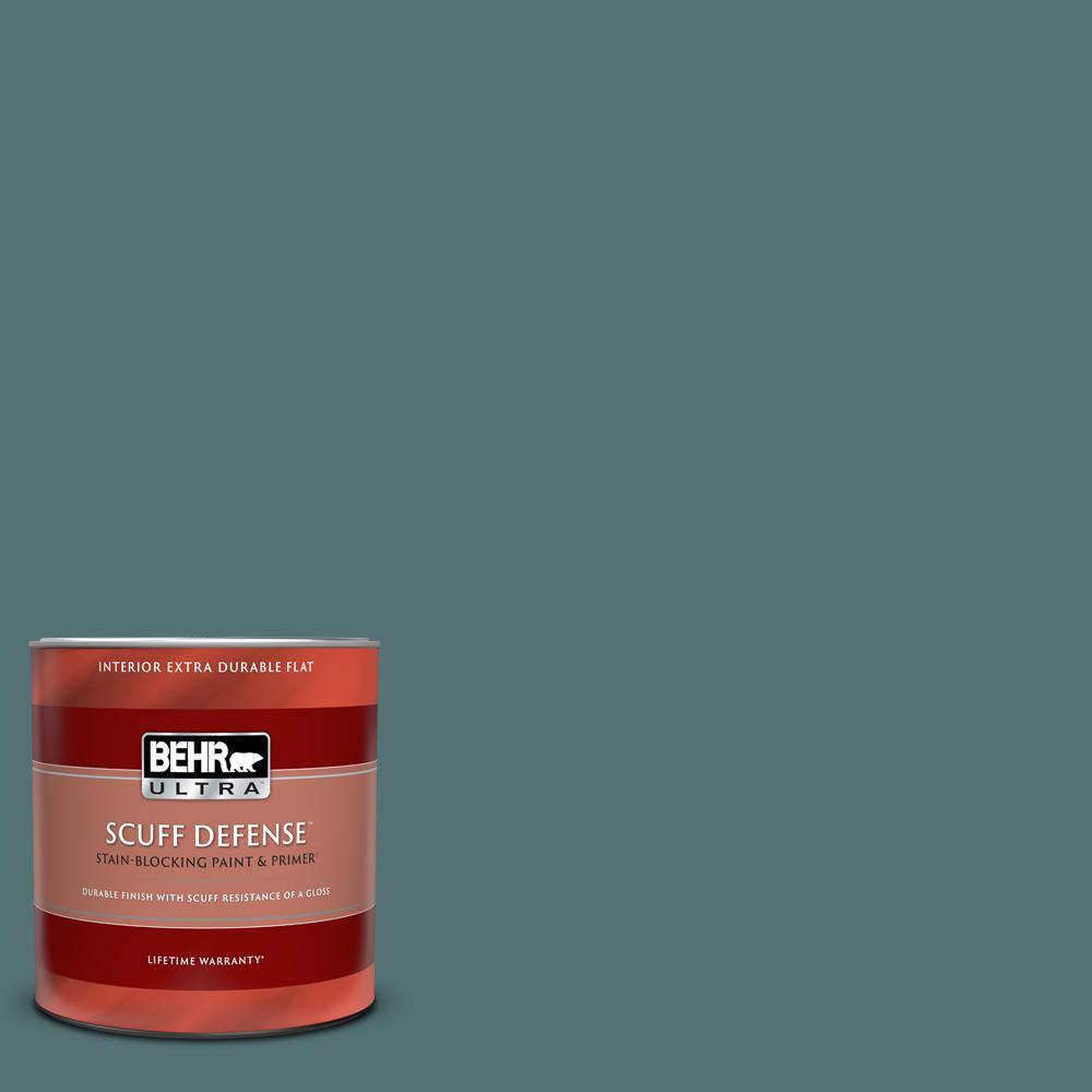 BEHR ULTRA 1 qt. #PPU13-02 Juniper Berries Extra Durable Flat Interior ...