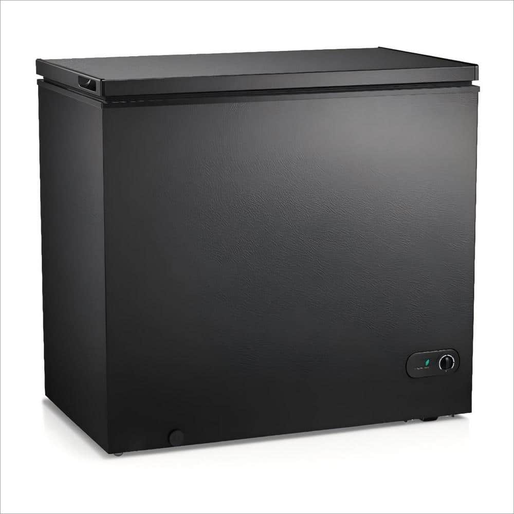COWSAR 32 in. W 7.0 cu. ft. Manual Defrost Chest Freezer with ...