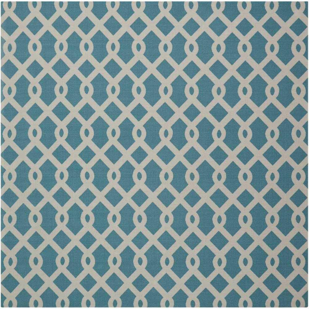 Waverly Sun N' Shade Poolside 8 ft. x 8 ft. Geometric Floral Indoor ...