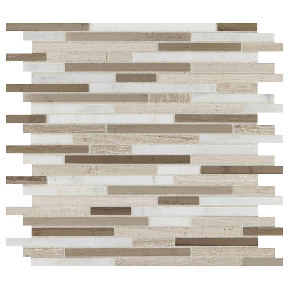 Marazzi Urban Fusion Manhattan 12 in. x 12 in. x 8 mm Natural Stone ...