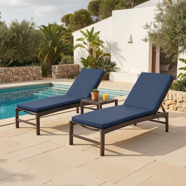 Reviews for Crestlive Products 2-Pieces Outdoor Chaise Lounge Cushions ...