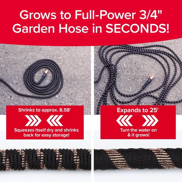 Expanding Garden Hose Aazon.co: Pocket Hose Copper Bullet Expandable ...