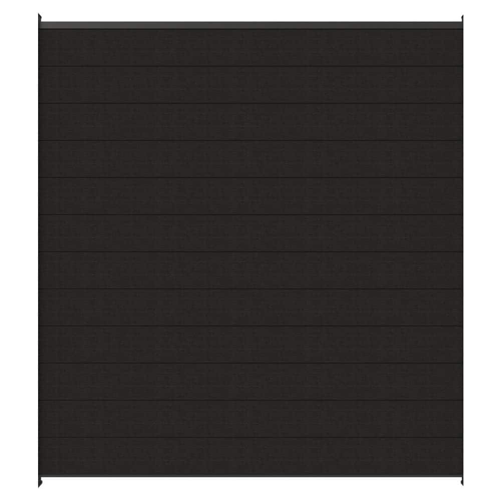 NewTechWood UltraEasy Flat Style Enclosures 6 ft. x 6 ft. Indian Ebony ...