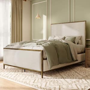 Furniture of America Parto Gold Modern Forged Metal Frame Full ...