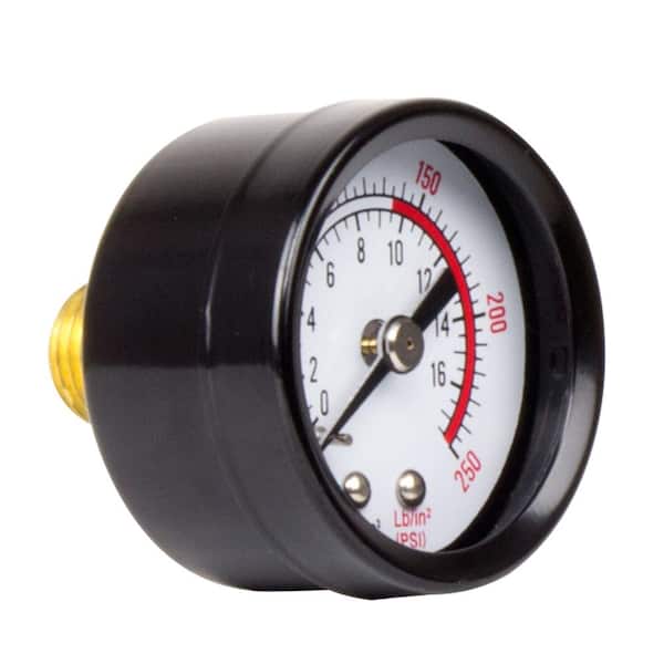 Air compressor pressure gauge home depot store