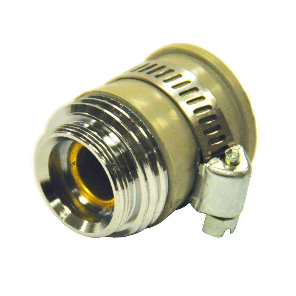 DANCO 55/64 in. 27M or 3/4 in. GHTM Clamp-On Garden Hose Aerator ...