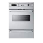 Reviews for Summit Appliance 24 in. Single Gas Wall Oven in Stainless ...
