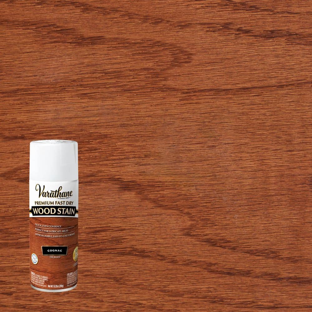 Varathane 10.25 Cognac Interior Wood Stain Spray 392513 - The Home Depot