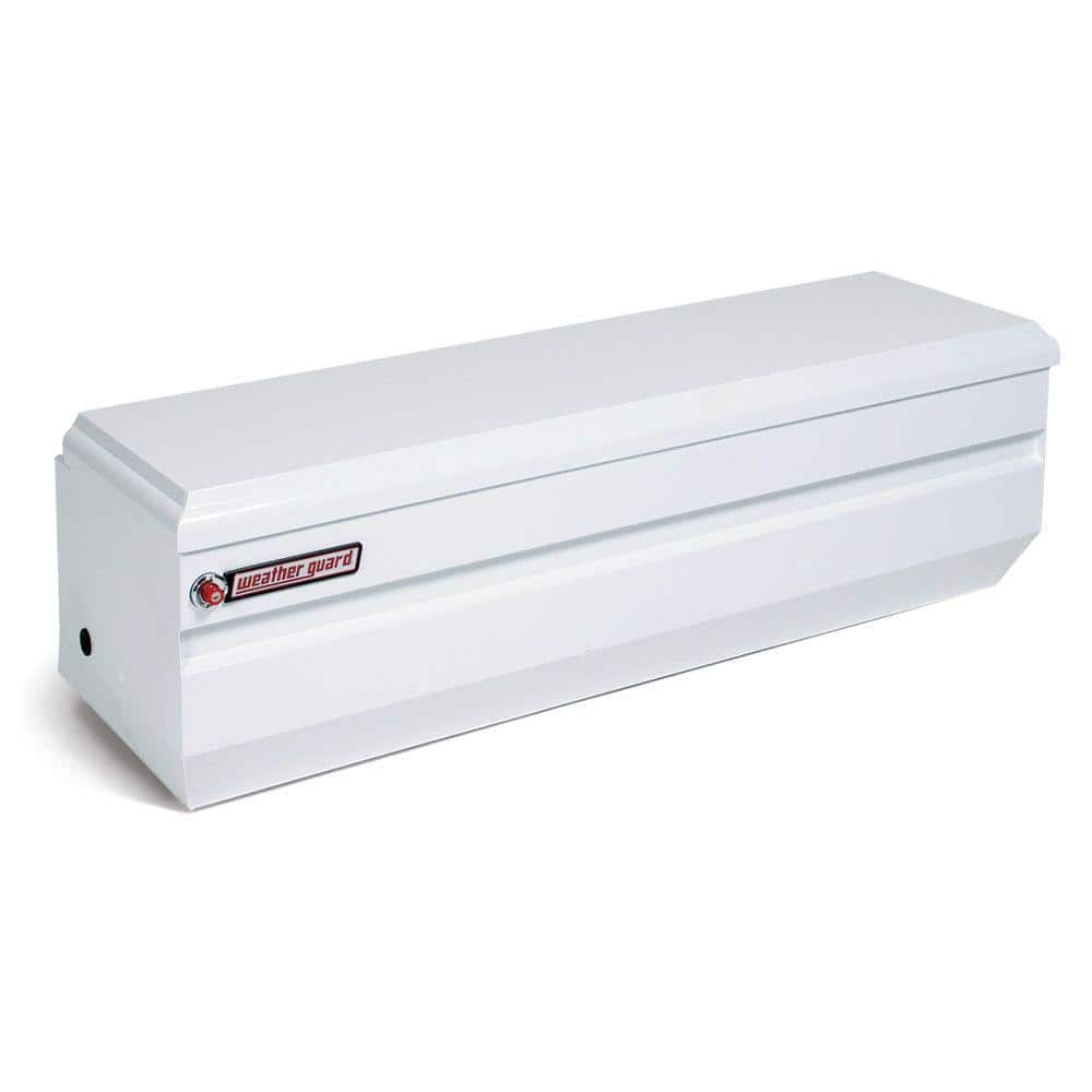 Weather Guard 55 White Steel Full Size Chest Truck Tool Box 655-3-01 ...