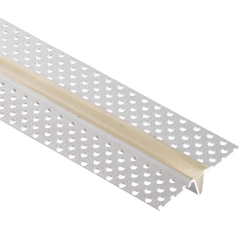 gripSTIK 2 1/4 in. x 8 ft. 093 Vinyl Expansion Control Joint Drywall ...