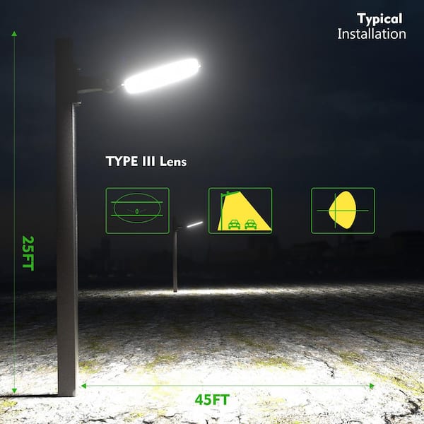 Parking Lot Light Fixtures Lens Holder LED Parking Lot Lights By Alcon