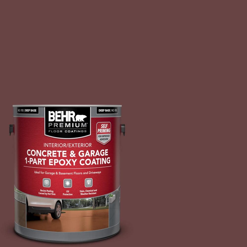 BEHR PREMIUM 1 gal. #MQ1-14 Twinberry Self-Priming 1-Part Epoxy Satin ...