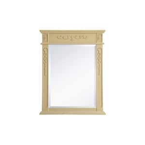 Timeless Home 28 in. W x 36 in. H x Traditional Wood Framed Rectangle ...